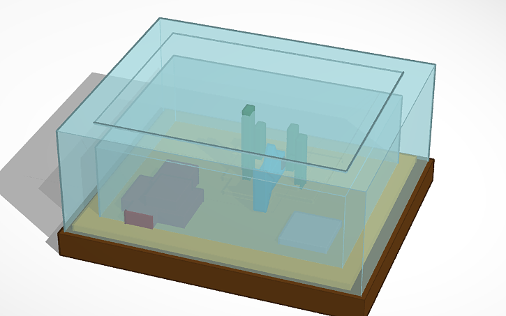 3D design The Aquarium of Water - Tinkercad