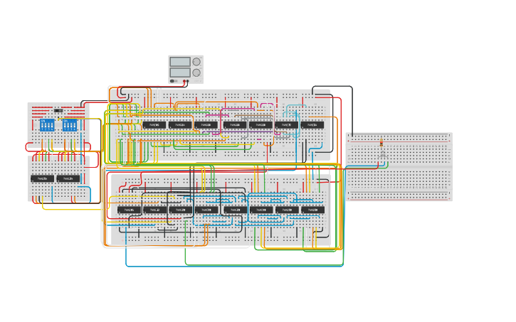 Circuit design Final LDDC GROUP 2 | Tinkercad