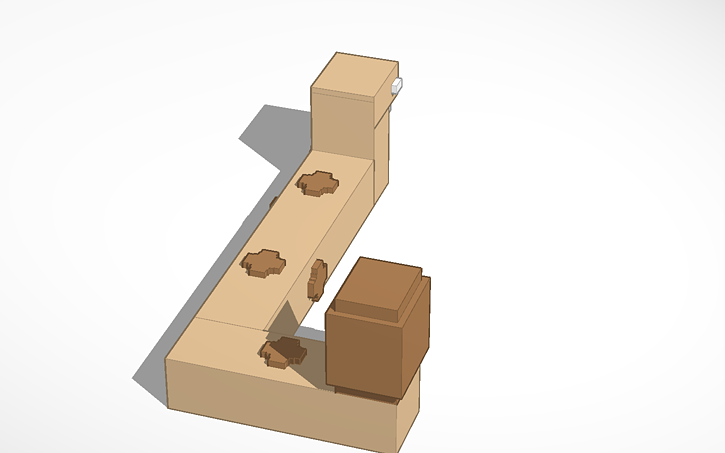 3D design Crossy-Road Art - Tinkercad