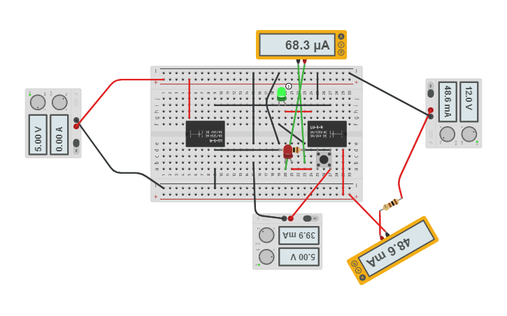 Circuit design PC 2.2 | Tinkercad
