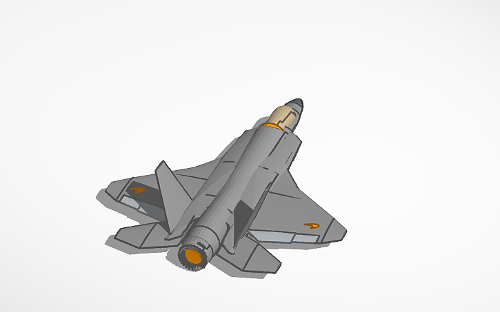 3D design F-35 Copyable!!! (McLaren Theme) - Tinkercad