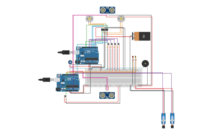 Circuit design Project MIU - Tinkercad