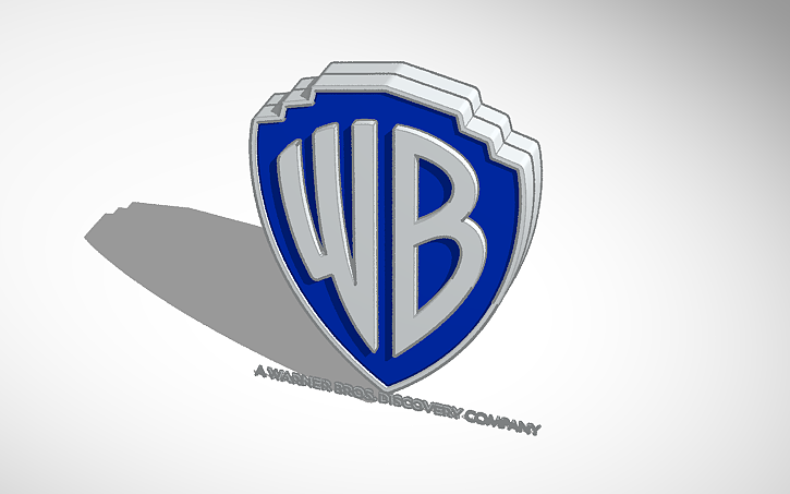 3D design WB/Warner Animation Group (2022, with WBD byline) - Tinkercad