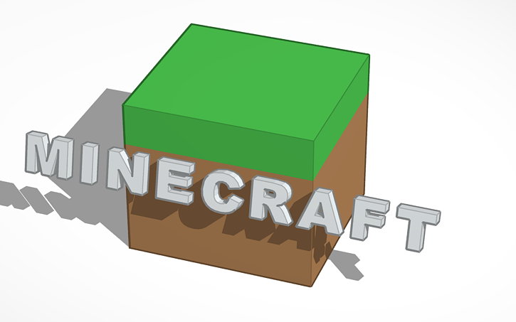 3D design minecraft | Tinkercad