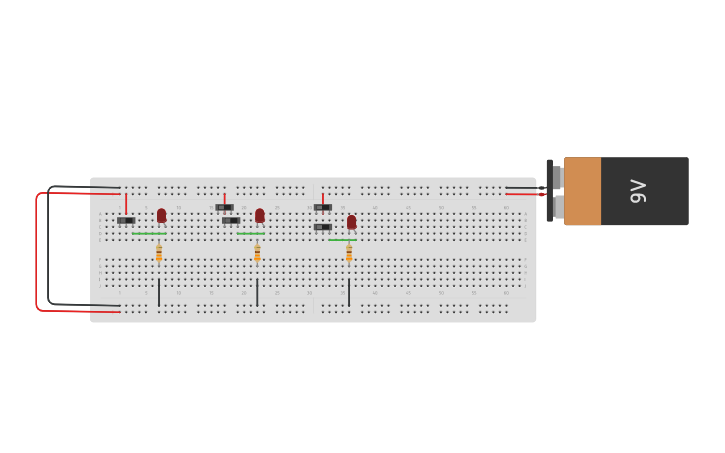 Circuit design Slideswitch LED - Tinkercad