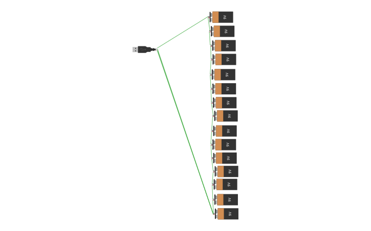 Circuit design usb killer - Tinkercad
