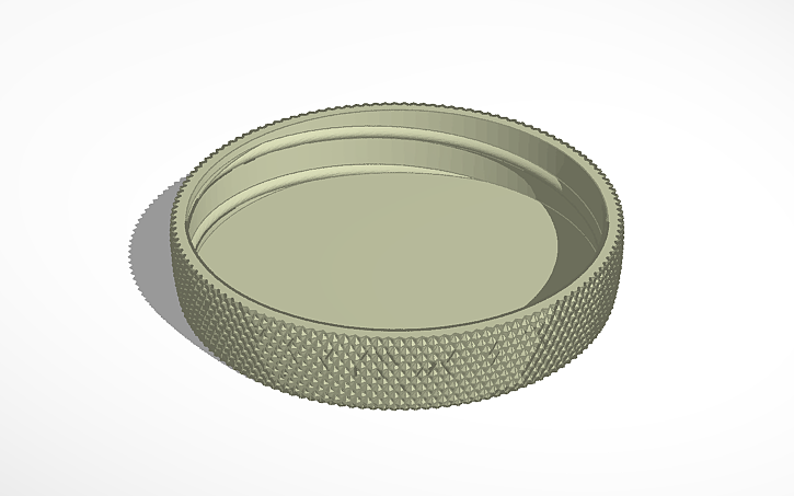 3D design couvercle pot | Tinkercad