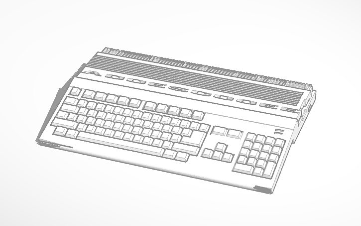 3D design ADoesCooee Computer KeyBoard - Tinkercad
