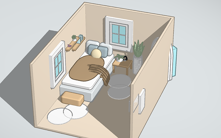 3D design Copy of Dream Room Challenge - Tinkercad