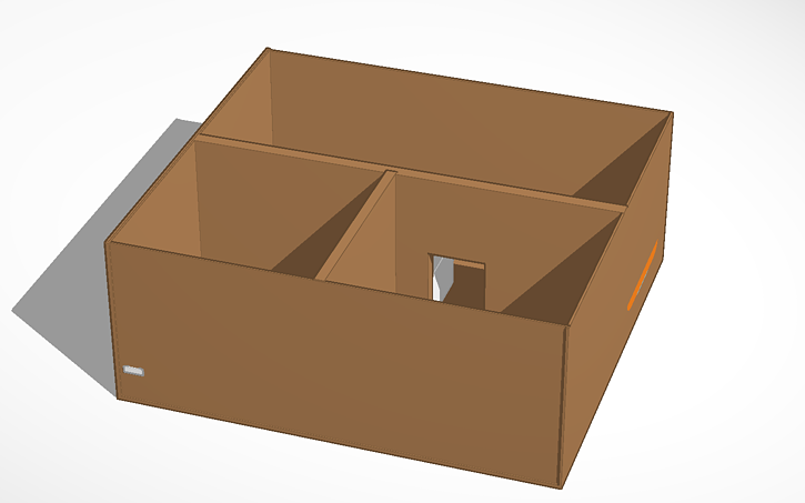 3D design detailed house - Tinkercad