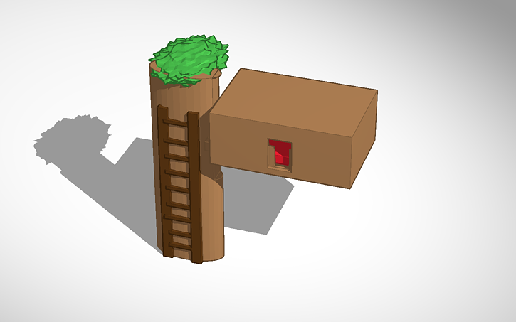 3D design tree house | Tinkercad