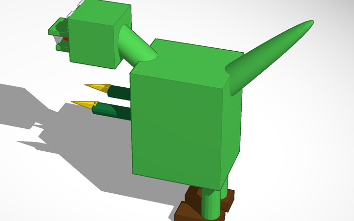 3D design Dinosaur - Tinkercad