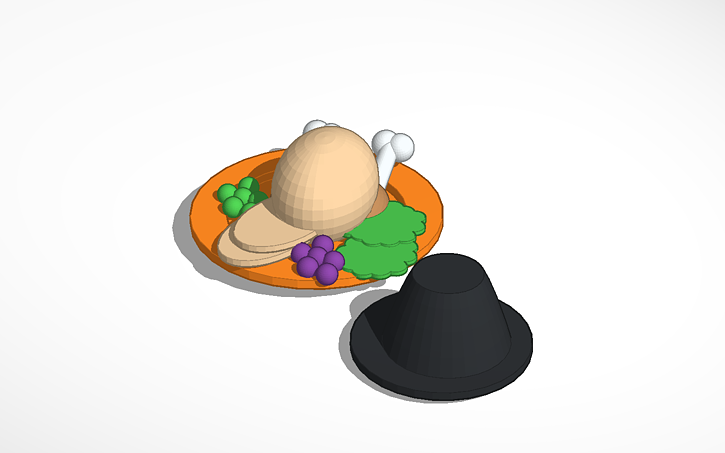 3D design #ThanksGiving | Tinkercad