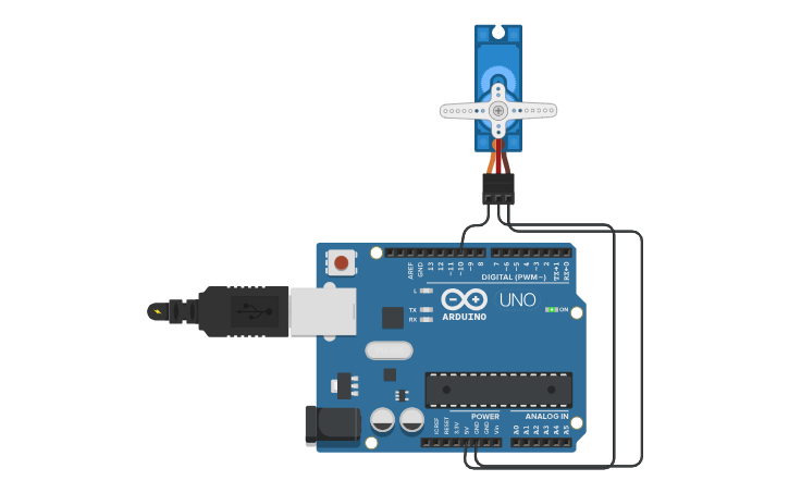 Circuit design first task week 4 session 1 - Tinkercad
