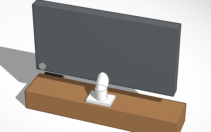 3D design Tv - Tinkercad