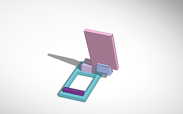 3D design Phone stand - Tinkercad
