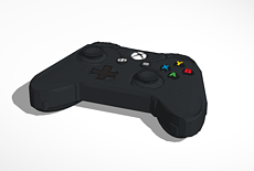 3D design Xbox one controller | Tinkercad