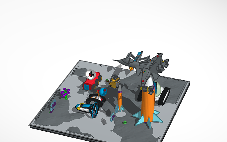 3D design Funky Fyyran | Tinkercad