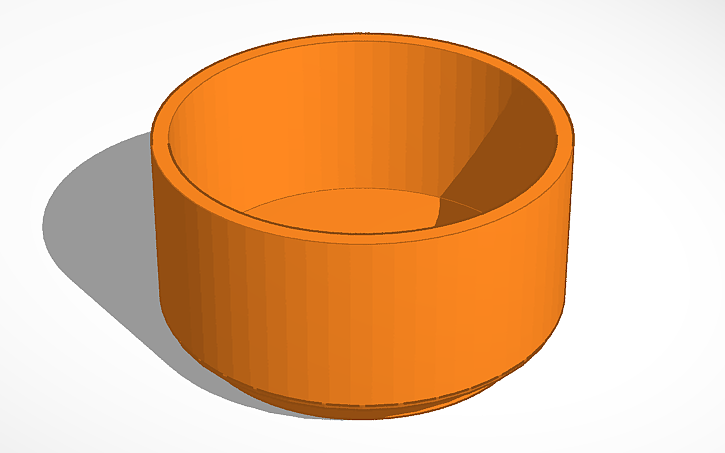 3D design Small Bowl - Tinkercad