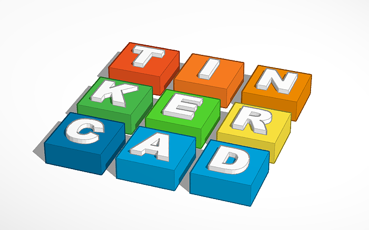 3D design Tinkercad Logo | Tinkercad