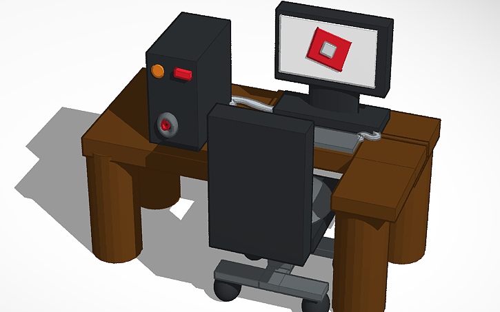 3D design desk - Tinkercad