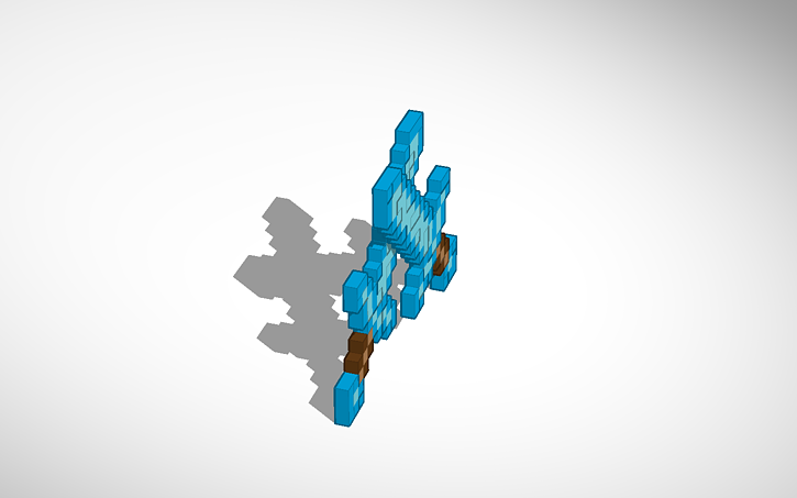 3D design Diamond Swords - Tinkercad