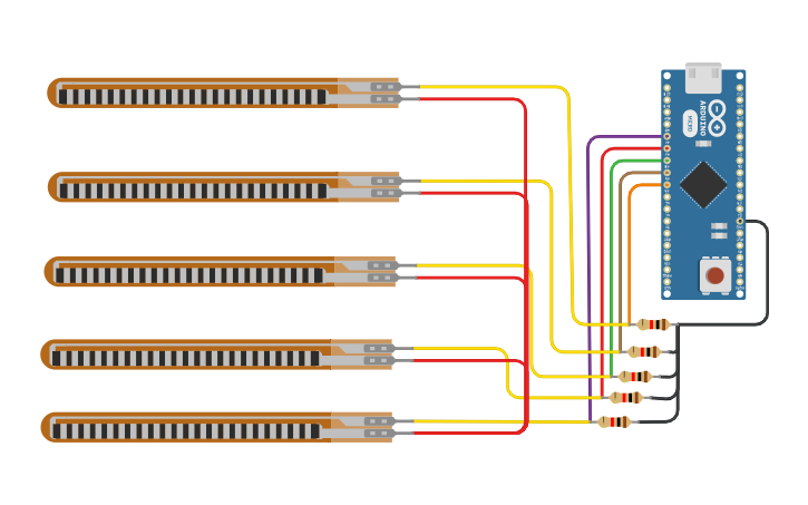 Circuit design Copy of Arduino Micro | Tinkercad