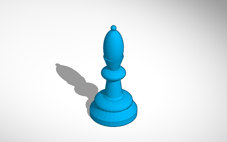 3D design Bishop | Tinkercad