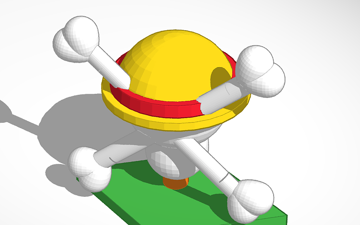 3D design Bandera de LUFFY | Tinkercad