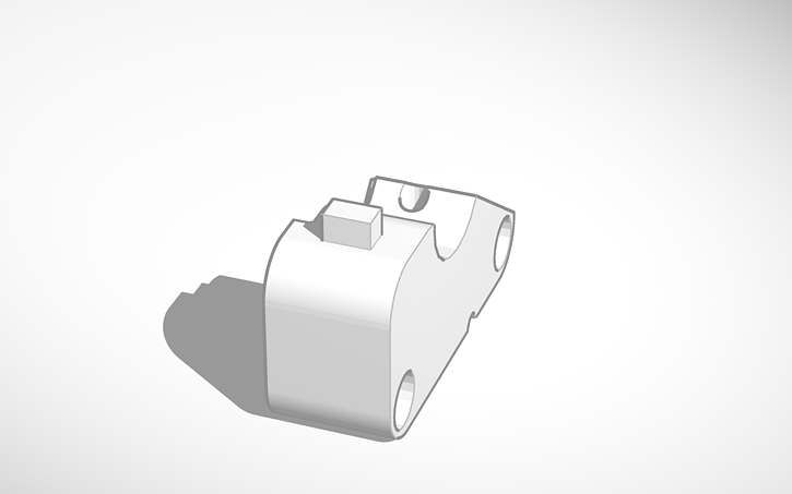3d Design Final Straight Through Delta Go Extruder Tinkercad