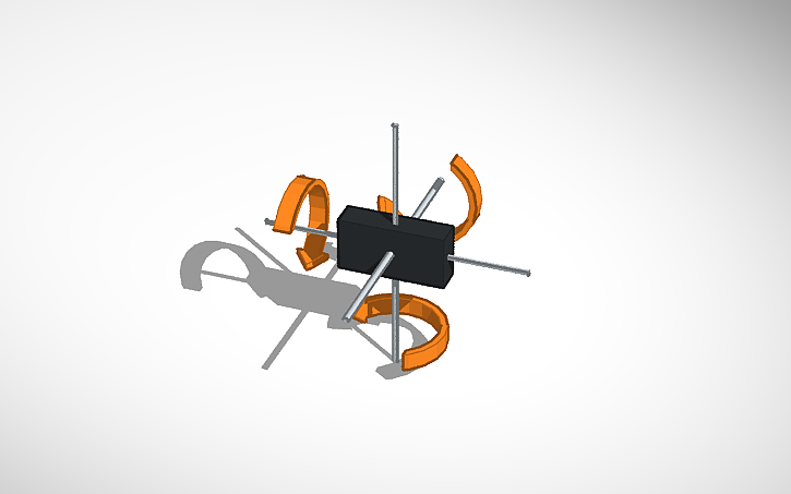 3D design Gyro IMU Diagram - Tinkercad