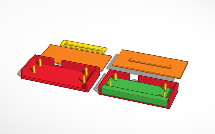 3D design Screenboard Box - Tinkercad