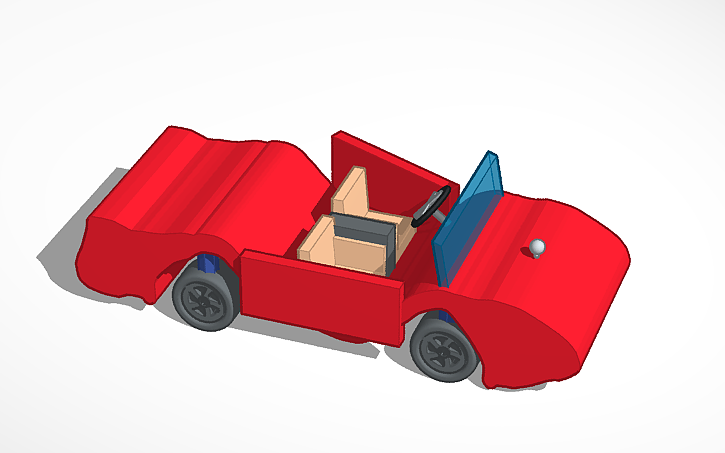 3D design My Car 3D Design - Tinkercad
