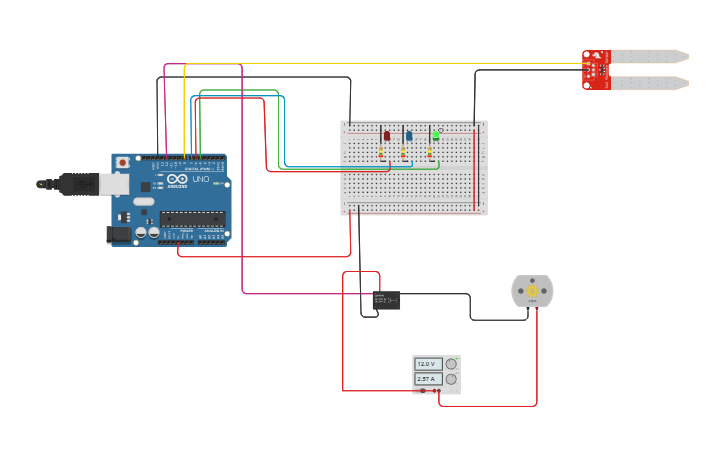 Circuit Design Protótipo Final Tinkercad