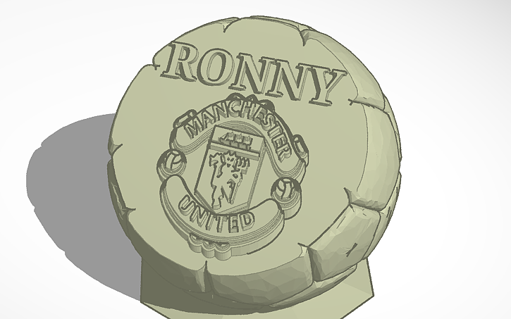 3D design ronny gift - Tinkercad