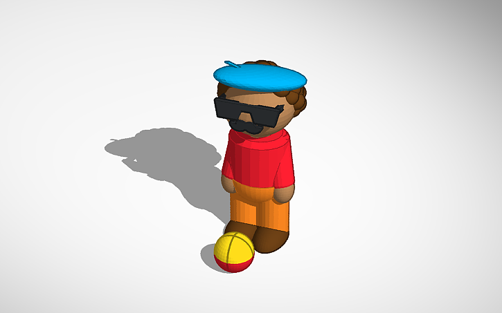 3D design Man - Tinkercad