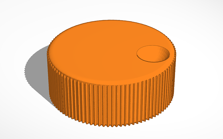 3D design vfo knob | Tinkercad