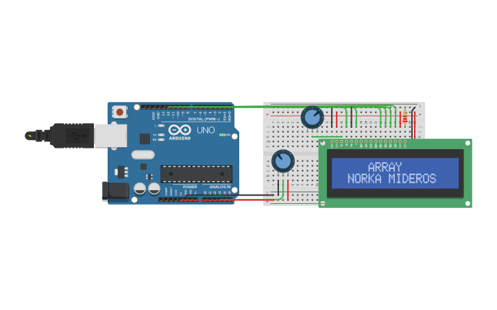Circuit Design Arrays Tinkercad