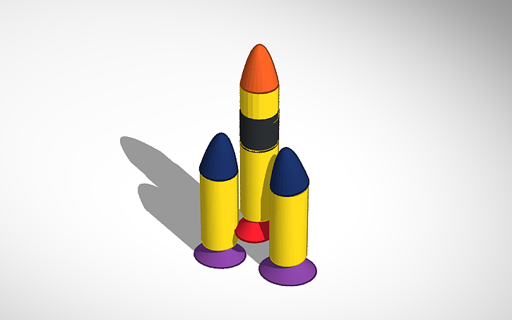 3D design Rocket Launcher - Tinkercad
