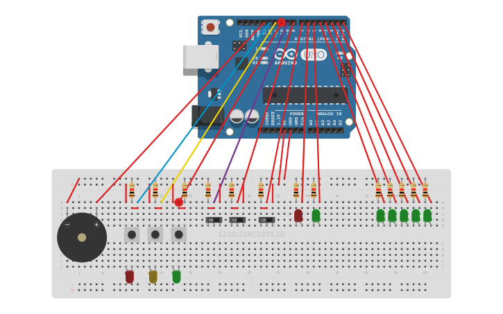 Circuit design Wire Loop Game | Tinkercad