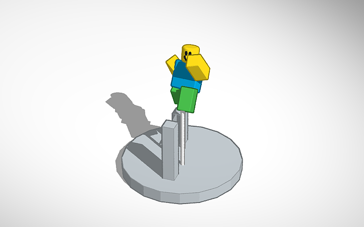 3D design Roblox Noob - Jumping | Tinkercad