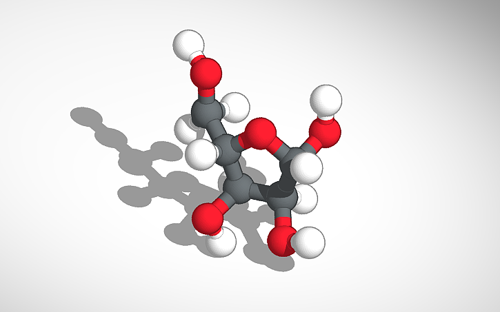 3D design Ribose - Tinkercad
