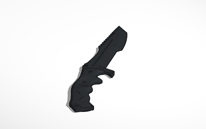 3D design Copy of Cs-Go Huntsman Knife | Tinkercad