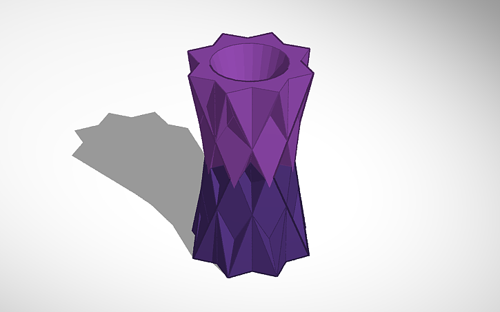 3D design Vase - Tinkercad