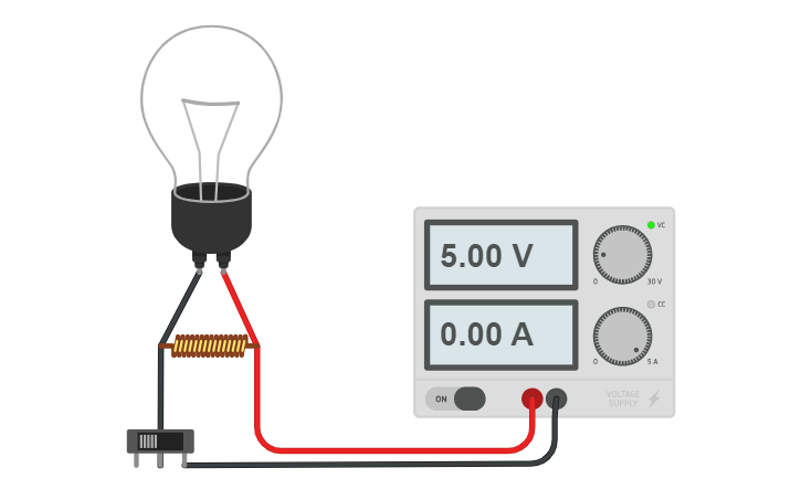 Circuit Design Inductor Tinkercad