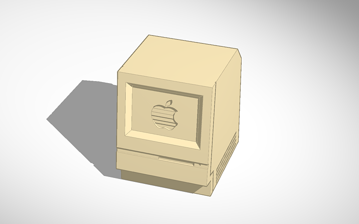 3D design Apple computer | Tinkercad
