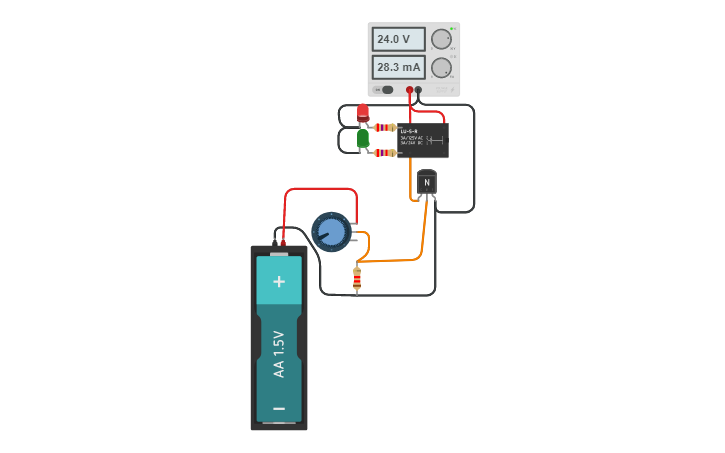 Circuit design SA Eletrônico Termistor | Tinkercad