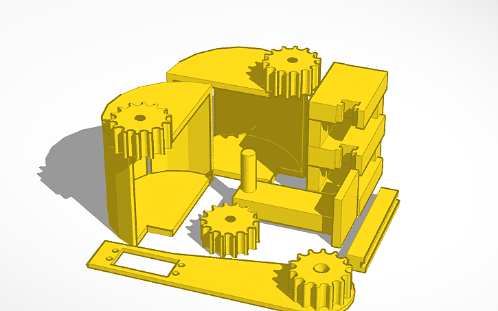 3D design Garra con arduino | Tinkercad