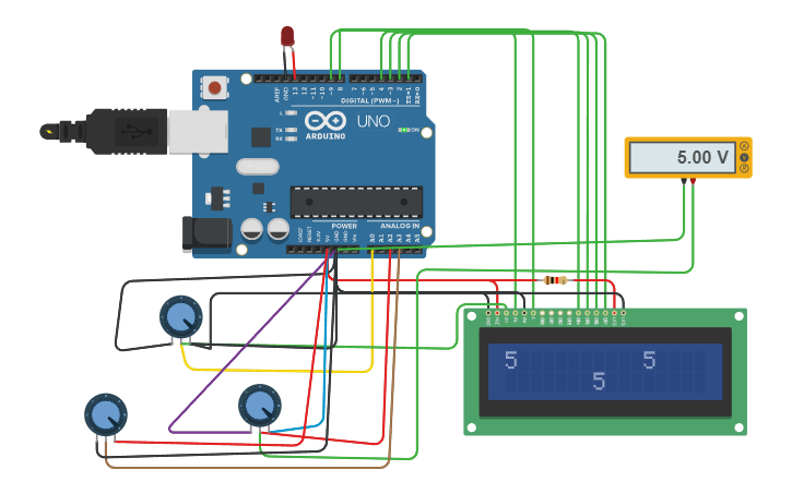 Circuit design Alarma - Tinkercad