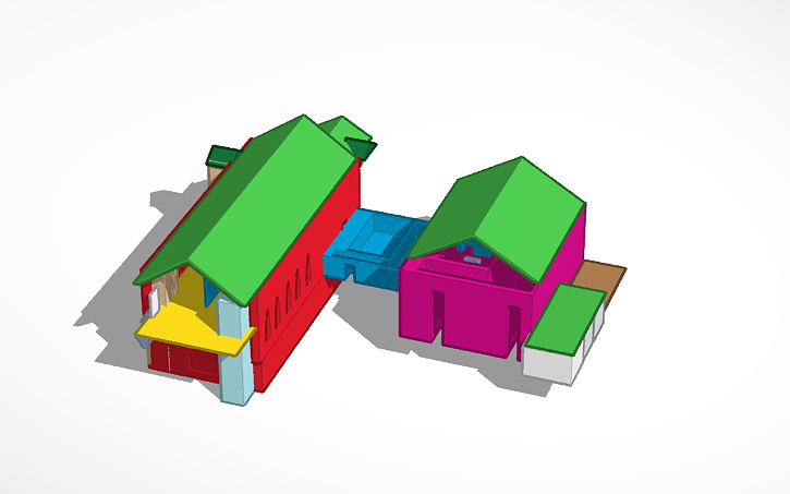 3D design Trinity Biz Center | Tinkercad